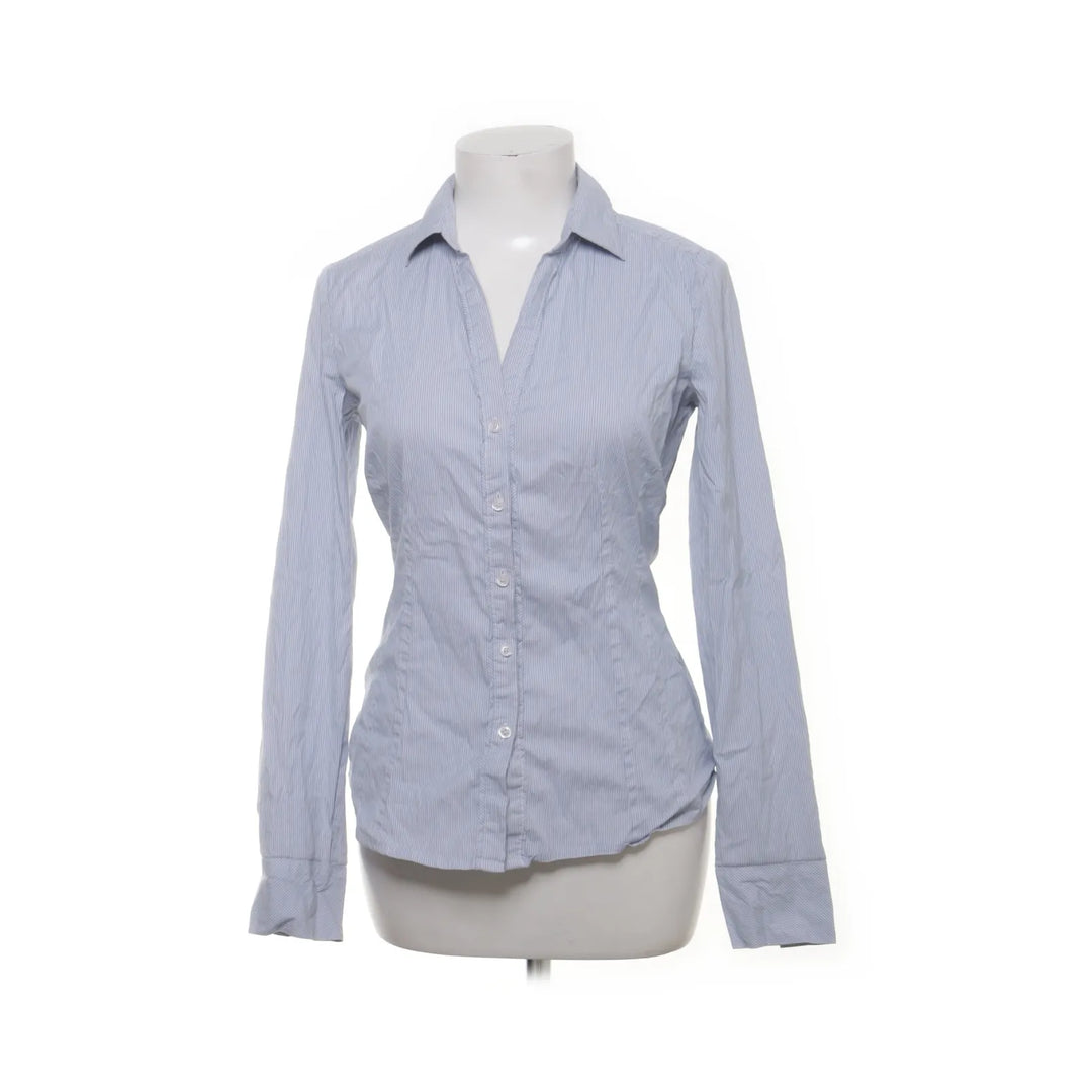 Comma | Blauw, Wit - Shirt – Revife
